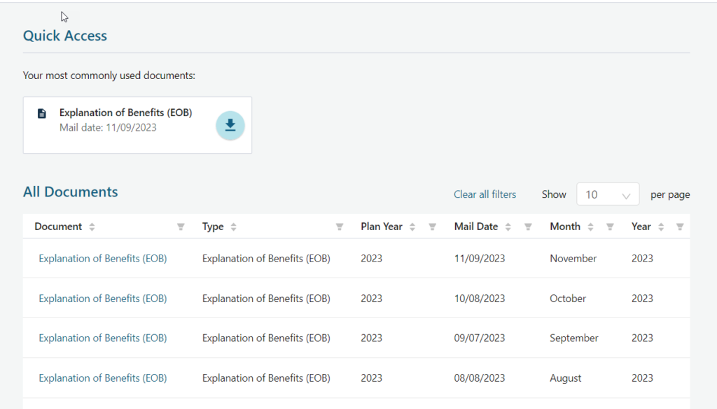 Caremark Electronic EOBs - Johns Hopkins Advantage MD